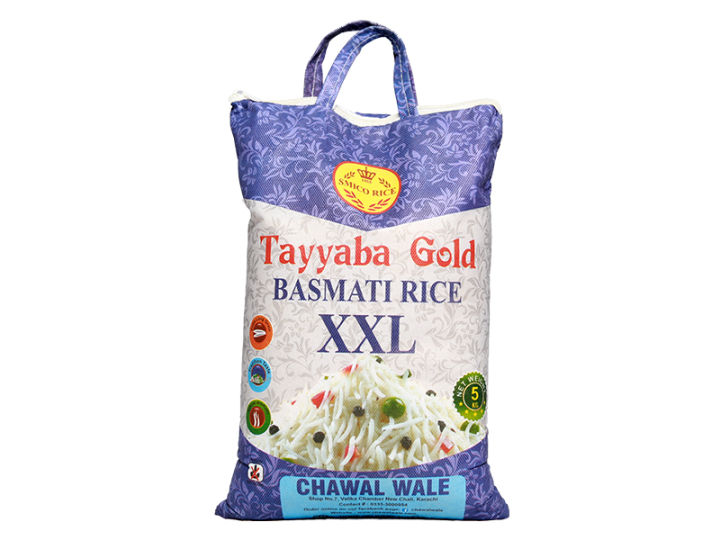 Tayyaba Gold XXL Extreme Basmati - 5 Kg. | Daraz.pk