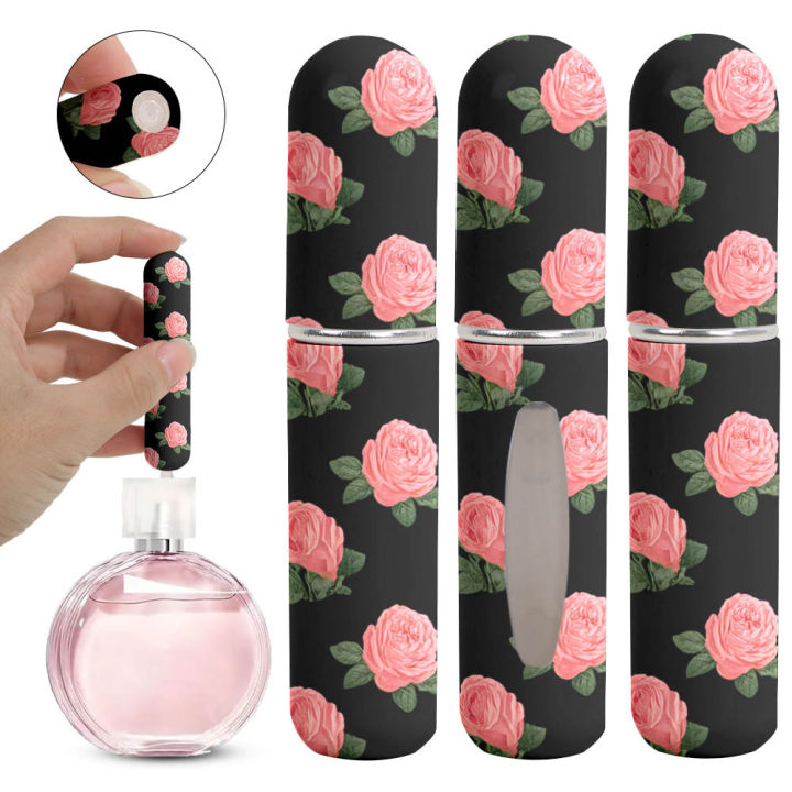 Gifts 5ml Mini Perfume Bottle Refillable Empty Spray Rotating Bottle ...