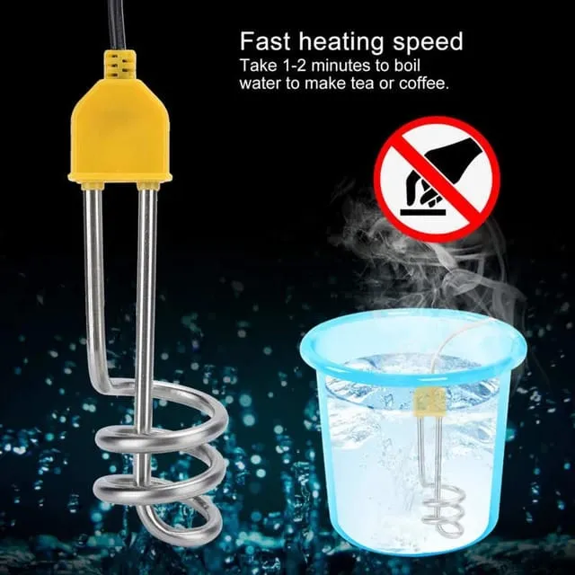 Electric Water Heating Rod – Portable Immersion Water Heater Rod for ...