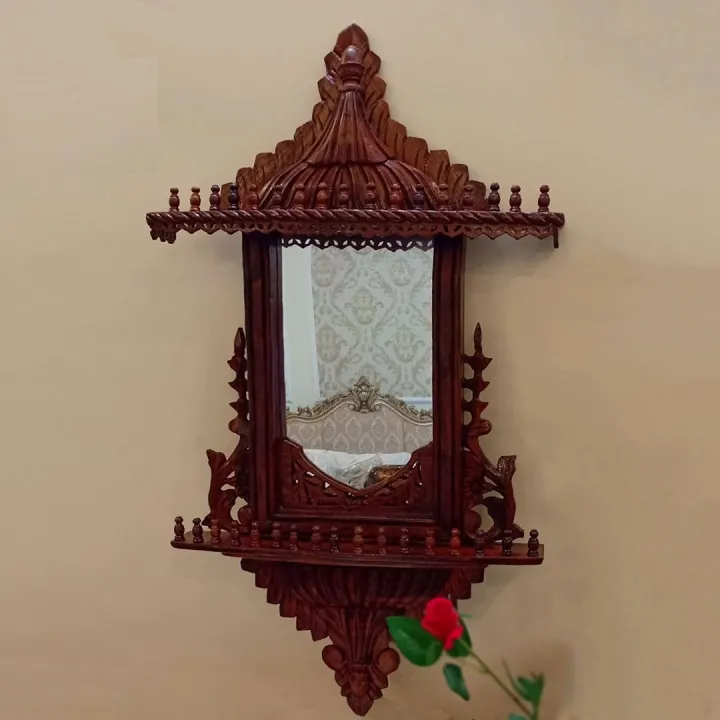 single jharoka natural wood color | Daraz.pk