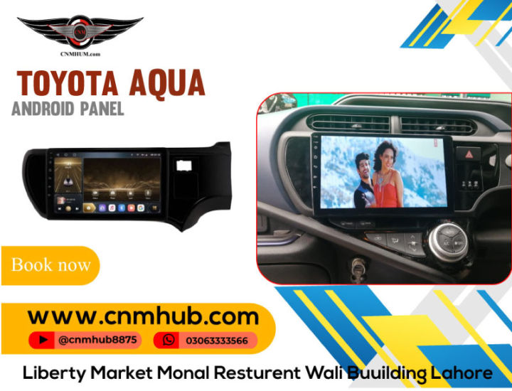 TOYOTA AQUA 2016 ANDROID MULTIMEDIA LCD WITH CARPLAY & ANDROID AUTO ...