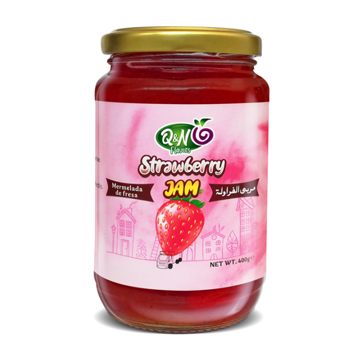 Q&N FLAVORS STRAWBERRY JAM 400GM | Daraz.pk