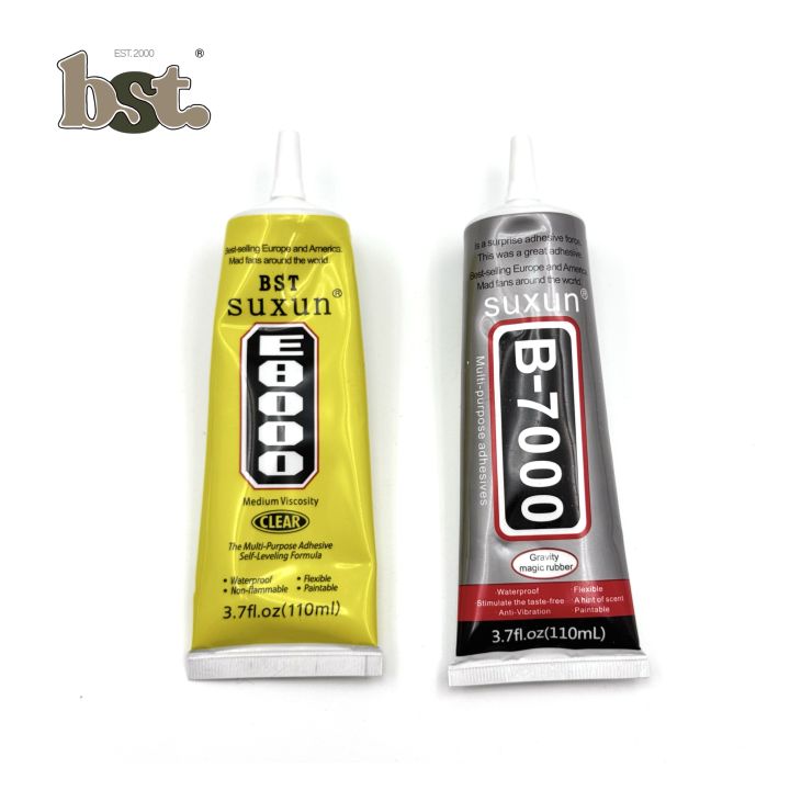 E8000 B7000 Glue 50ml, 110ml Quality Imported Glue Suxun Brand Strong Adhesive for Clothes ...