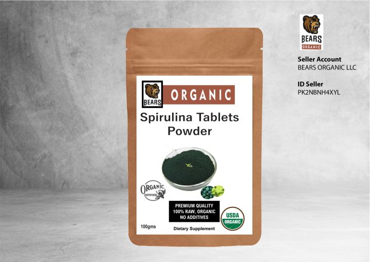 Spirulina Tablets Powder 100gm | Daraz.pk