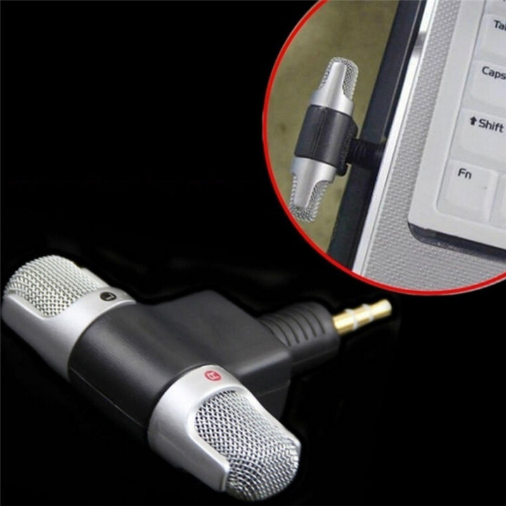 New Universal Mini Stereo Microphone Mic Audio For PC Laptop Notebook ...