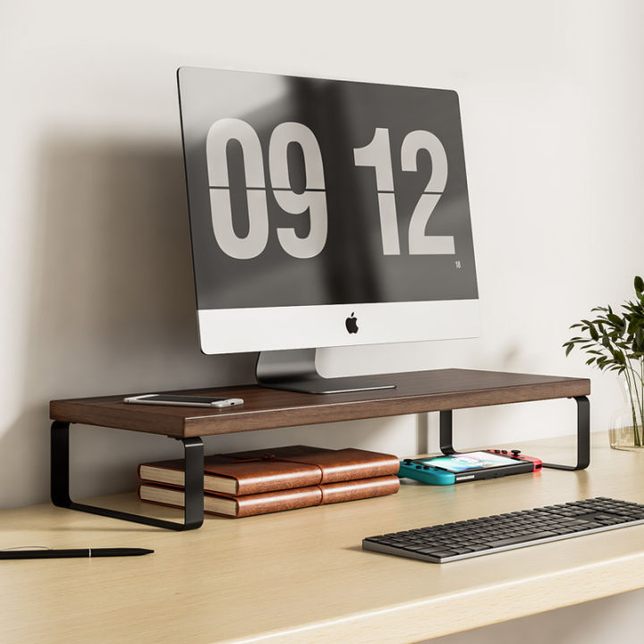 Monitor booster shelf, desktop computer monitor, screen base, elevation ...