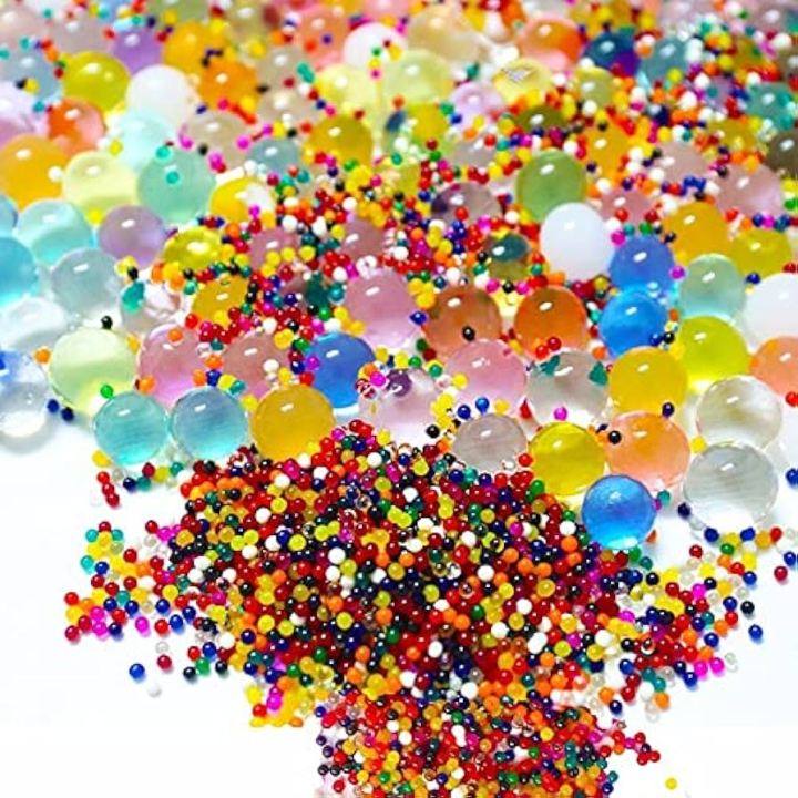 Pack of 10000 Colorful Water Beads Orbeez Water Expanding Jel Balls ...
