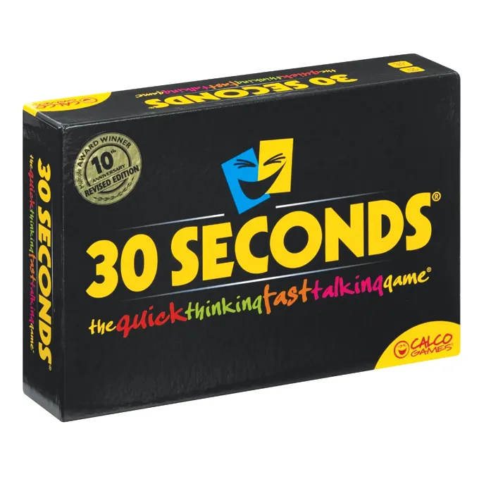 New Black Edition 30 Second Board Game For Kids | Daraz.pk
