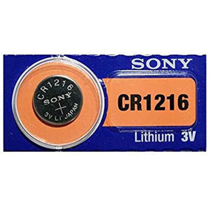 Sony Original 1 Pcs CR1216 Lithium Battery Coin Cell 3V. | Daraz.pk