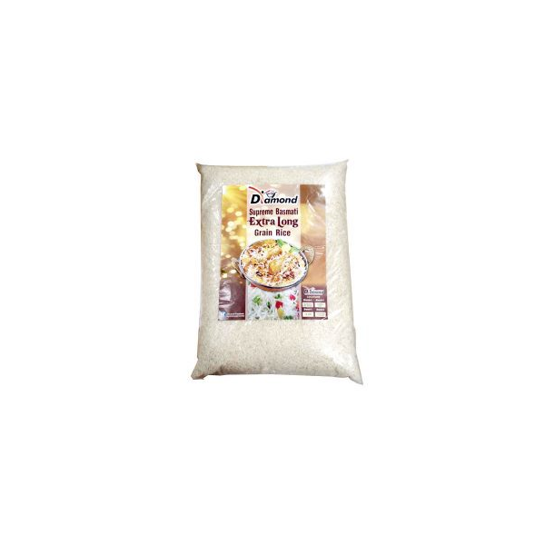 Diamond Rice Supreme Basmati 5kg Extra Long (Ziyafat) | Daraz.pk