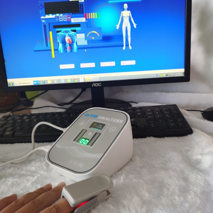 Quantum Analyzer Machine Resonance 3 in 1 Oxygen Saturation Heart Rate ...