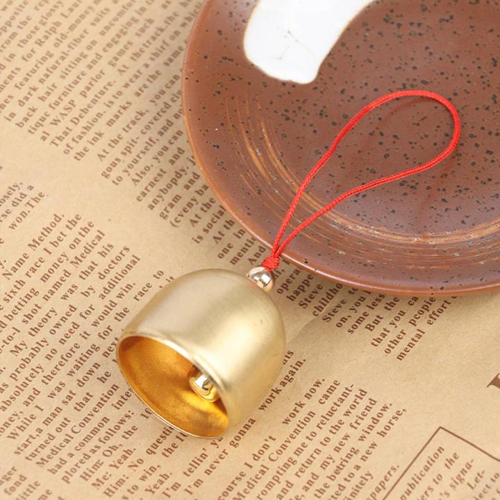 1PCS Metal Copper Bell Decoration Pendant Door Bell DIY Craft Wind ...
