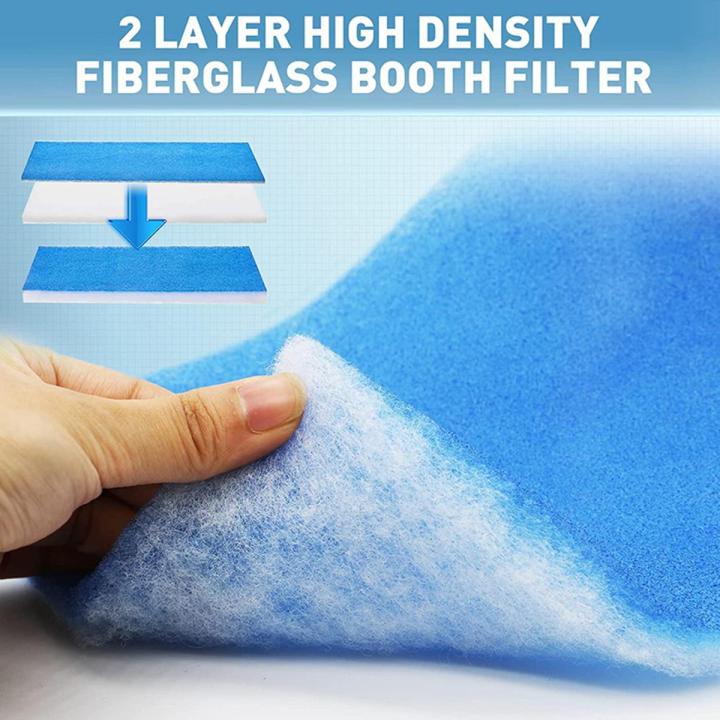 Airbrush Hobby Airbrush Spray Booth Filter Set, Fiberglass Booth | Daraz.pk