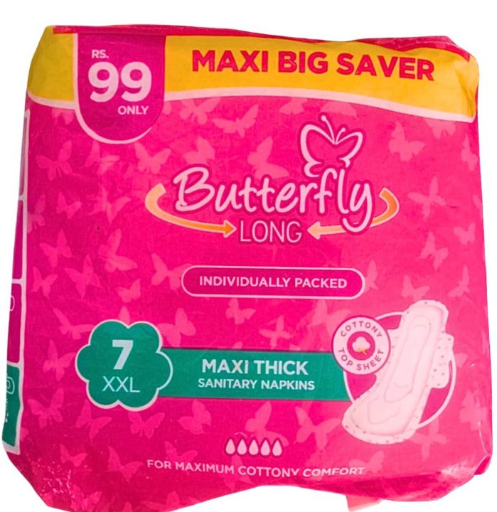 Butter-fly Long Ultra Big Saver Sanitary Pads,ButterFly Ultra XXL ...