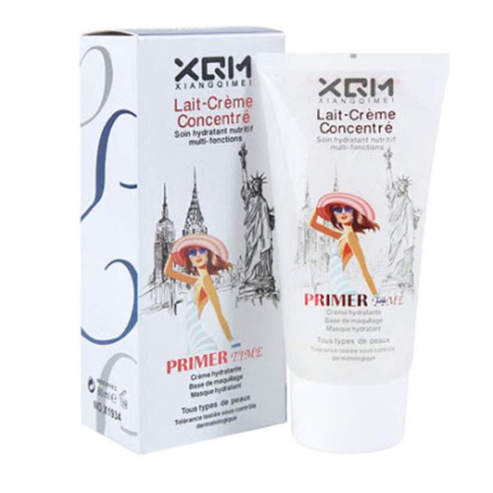 XQM Primer Time, Concentrated Milk-Cream, Best Premium Makeup Primer Nourishing Moisturizing oil ...