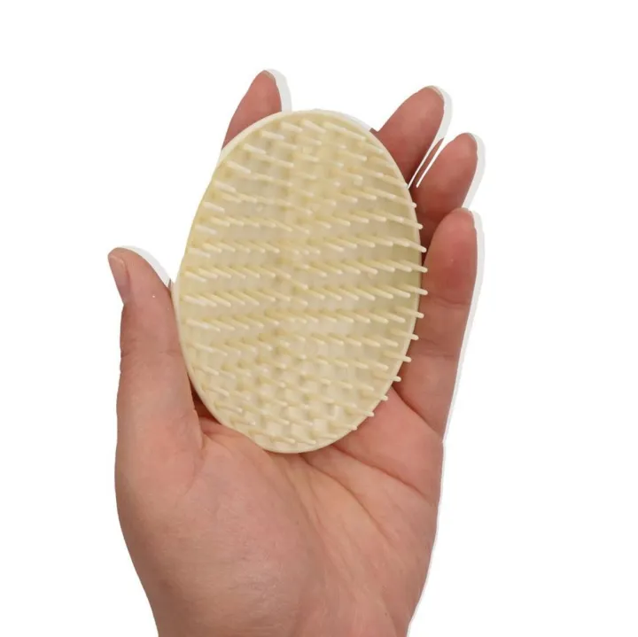 Exfoliate Soft Scalp Massage Brush Wet and Dry Care for The Scalp Hair ...