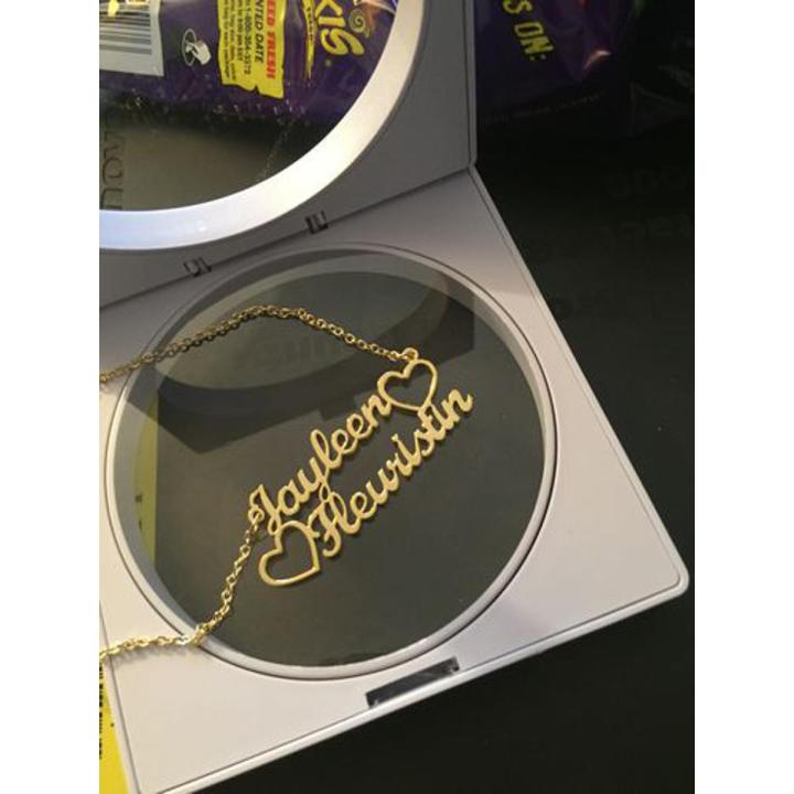 The Jewel Lodge Name Locket For Girls, Name Jewelry, Customize Necklace ...