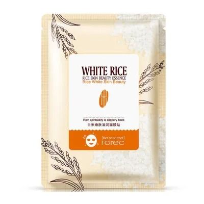 White Rice Face Sheet Masks - 30g | Daraz.pk