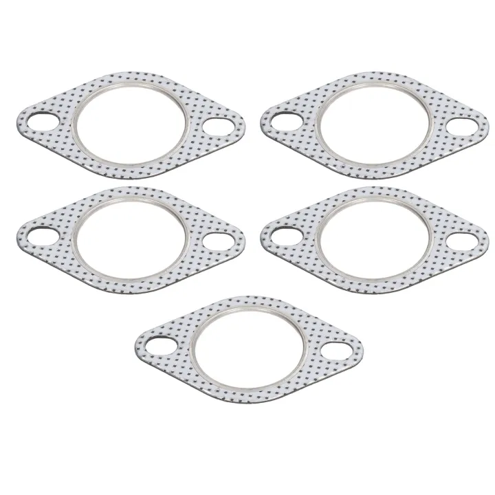 5Pcs 2in Exhaust Pipe Flange Gasket High Temp Resistance for Turbo ...