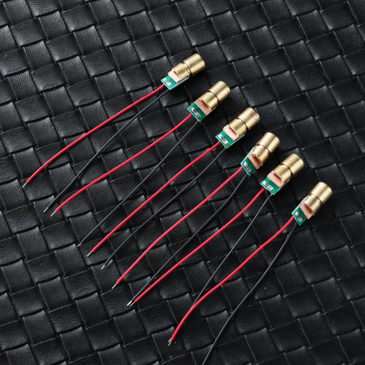 1/3/5/10pc Mini 5 million watt Copper Head Laser diodes Adjustable ...