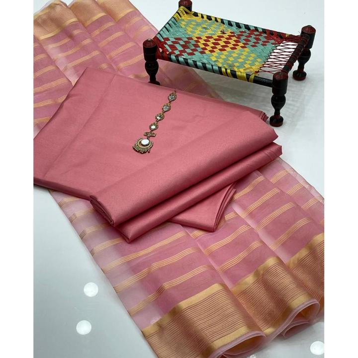 Shah Kamal Fabrics Unstitched 3 Piece Suit-Katan Silk Plain Shirt ...