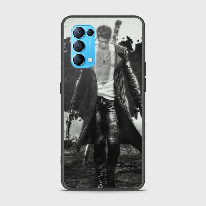 Oppo Reno 5 5G Cover - SkinLee HQ Infinity Glass Case (Soft) - Devil ...