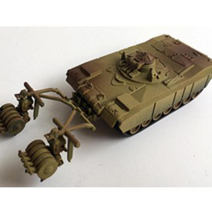 1:72 scale 4D assembling tank model building blocks 8 tank model tiger ...