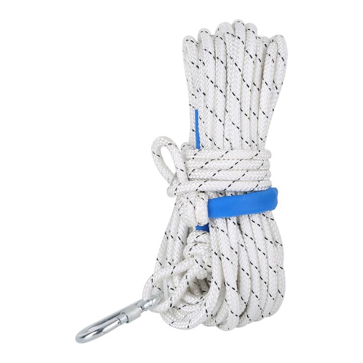 10mm Diameter 2697lb Outdoor Rock Climbing Rope Fire Rescue Escape Life ...
