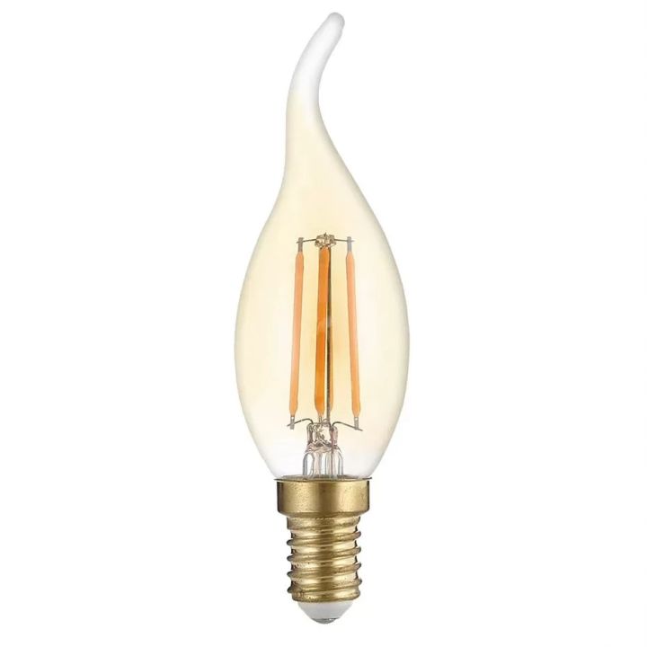 Retro Led Candle Bulb Filament Candle Bulb E10/ E11/E12/E14 | Daraz.pk