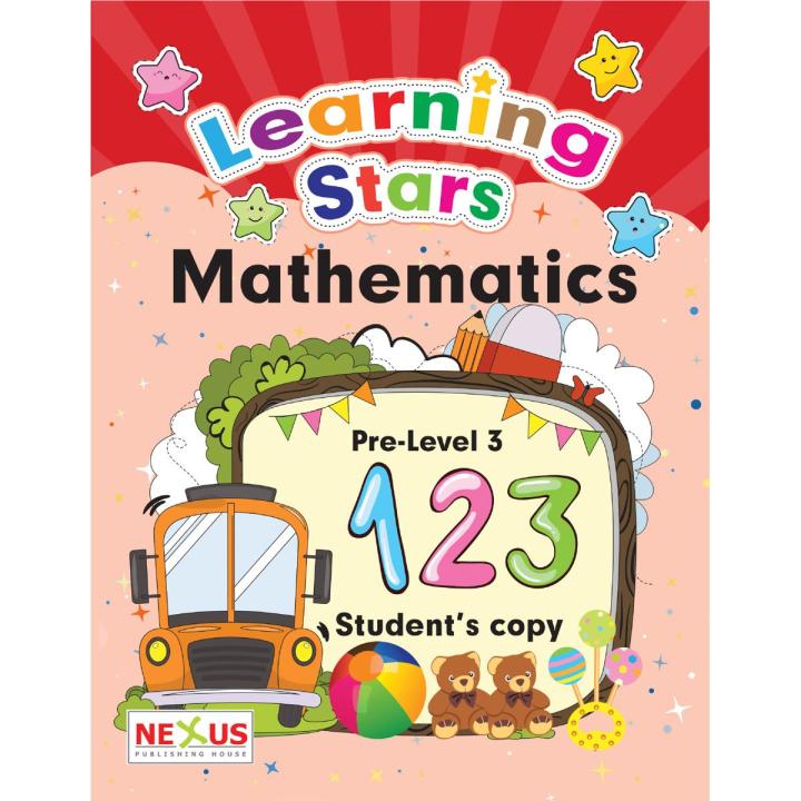 Learning Stars Mathematics Student Copy Pre-Level 3 | Daraz.pk