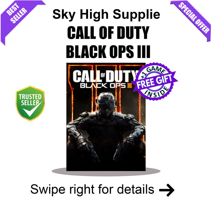 CALL OF DUTY BLACK OPS III - GAME FOR PC (GOOGLE DRIVE/ MEDIAFIRE) - QR ...
