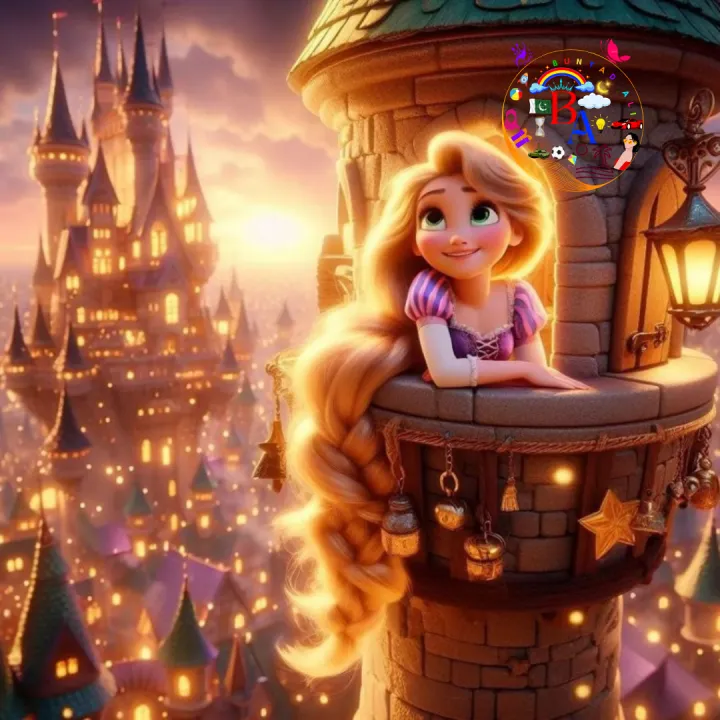 Tangled Fancy Backdrop Rapunzel Theme Fancy Panaflex Tangled Birthday ...