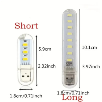 USB LED Light Stick | Plug & Play Mini LED Lamp | Ultra Bright Portable ...