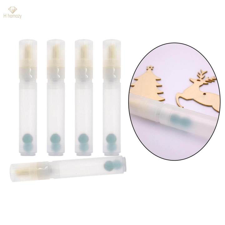5x Empty Paint Pen Refill Cartridges Blank Tube Students Marker for ...