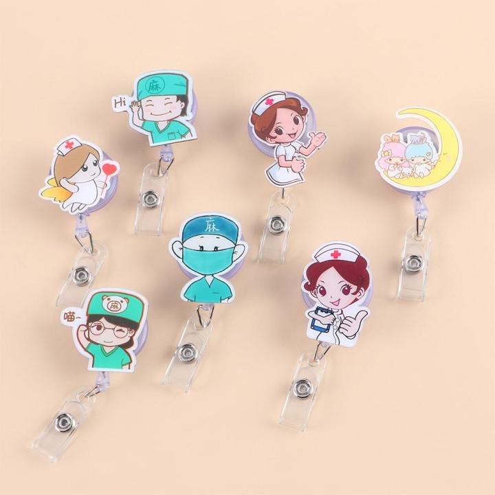 High Quality Cartoon Students Name Tag Acrylic Nurse Doctor Name Card ...