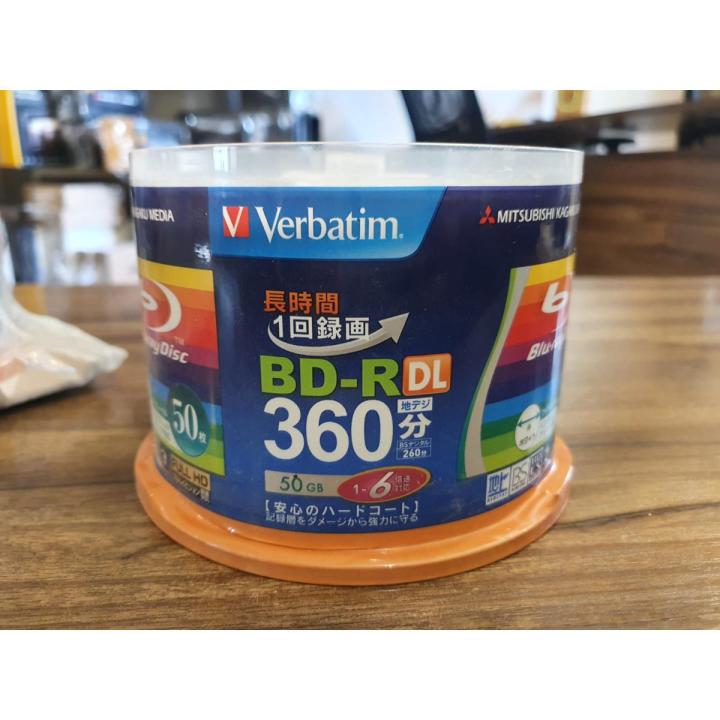 Verbatim Blank 50 Blu Ray 50 Gb Bd-r Dual Layer 6X Speed | Daraz.pk