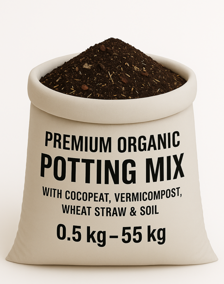 0.5 - 55 kg | Potting Soil Mix Premium Organic – Enriched Blend of ...