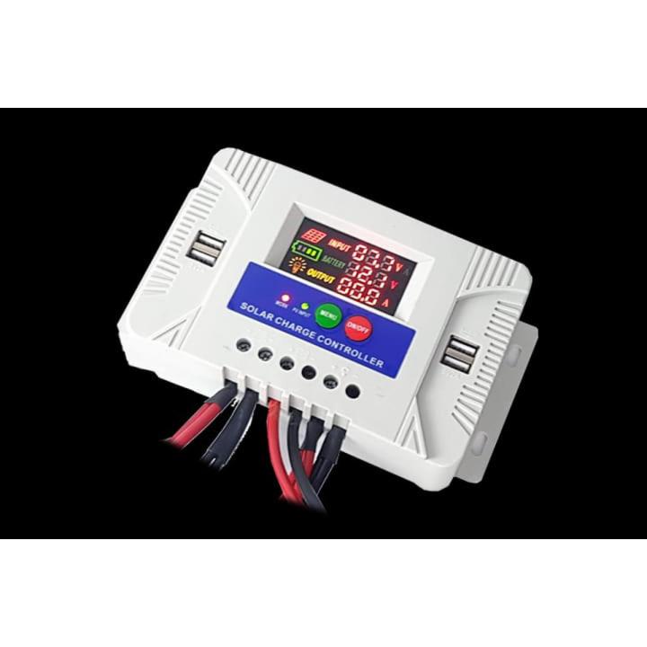 PWM Solar Controller 30A / 50A with Multiple USB sockets and Capacity ...