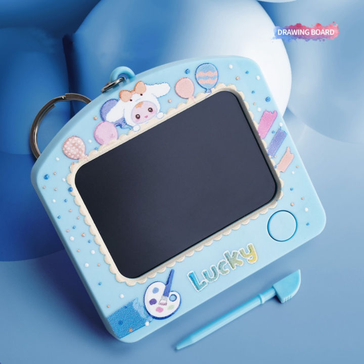 Cute Kuromi Mini Drawing Board My Melody Reusable Small Writing Pad ...
