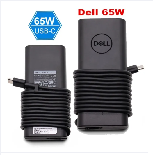 Dell 65w Usb-C Power Adapter Laptop Charger - Dell USB-C 65W Laptop AC ...