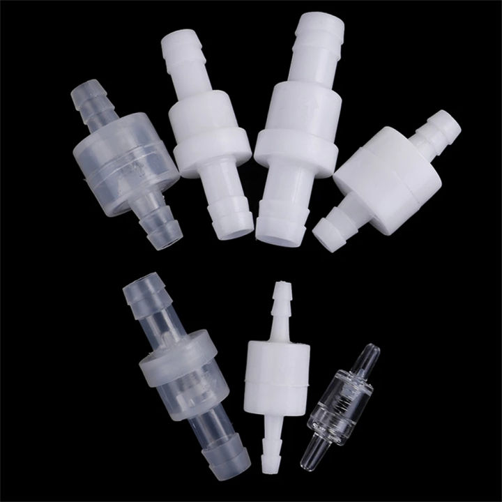 Plastic Translucency White 4mm / 6mm / 8mm / 12mm Non-Return For Gas ...