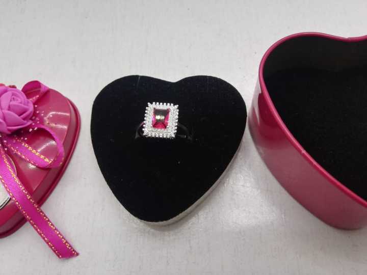 Rings for Girls Italian Chandi 925 with box | Daraz.pk