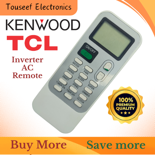 Kenwood TCL Inverter Air Conditioner Remote Control (Kenwood TCL ...