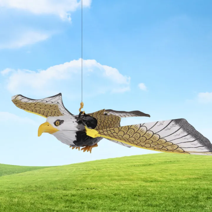 2538C Electric Hanging Flying Bird Toy with Lights and Sound for Cats ...