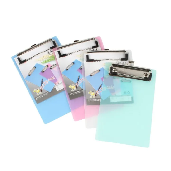 Thick With Low Profile Clip Mini A6 File Folder Writing Sheet Pad ...