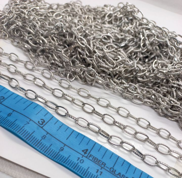 Fancy Metal Link Chain, (2ft) DIY Customize Jewelry. | Daraz.pk