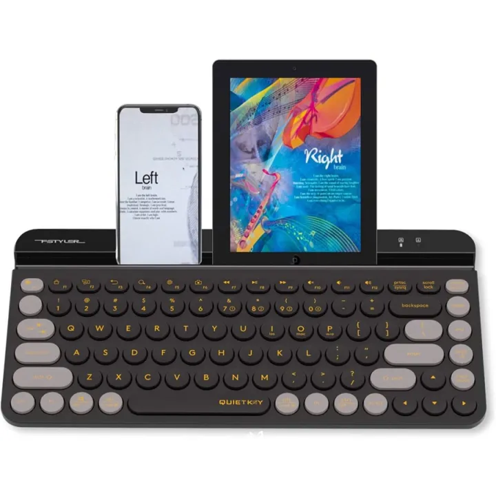 A4Tech FBK30 Fstyler Bluetooth & 2.4G Wireless Keyboard - Blackcurrant ...