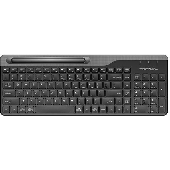 A4 Tech FBK25 Bluetooth and 2.4G Wireless Keyboard | Black | Daraz.pk
