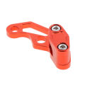 Motorbike Motor Fuel Line Hose Pipe Oil Gas Tubing Clip Clamp - Orange ...
