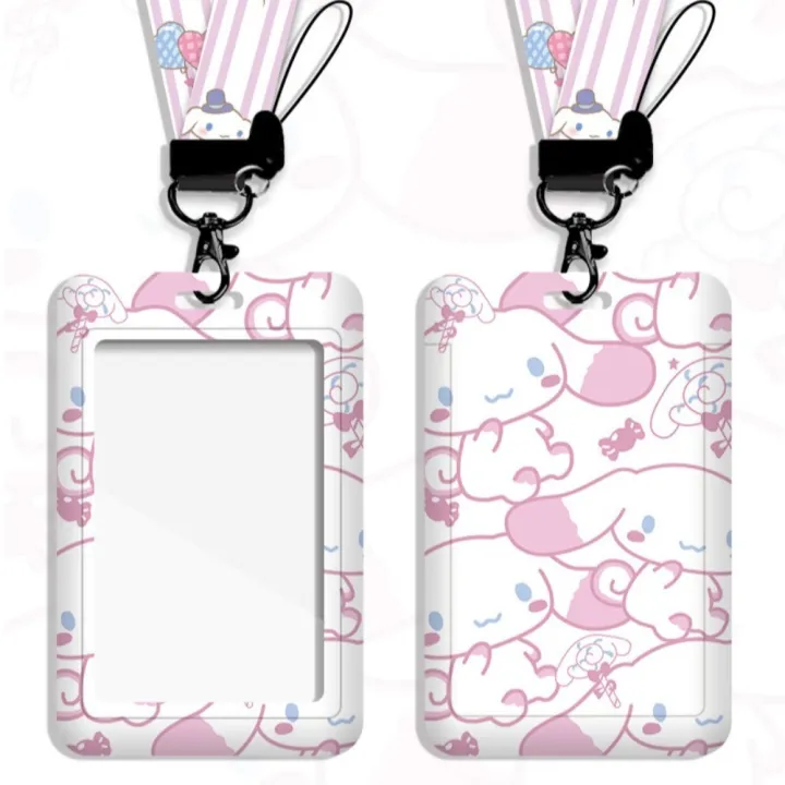 Gaeul Cartoon Cartoon Dog Card Cover ABS Pendant Sliding Closure Card ...